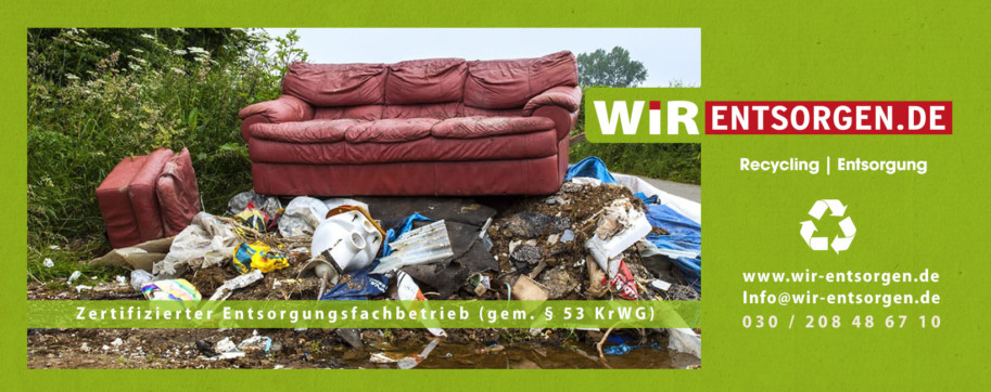 Entsorgung Berlin - preiswert & fachgerecht - wir-entsorgen
